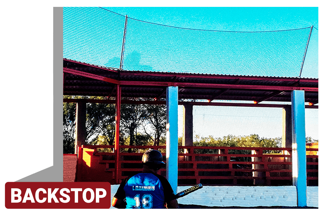 BACKSTOP Y DUGOUT | redes deportivas TORO
